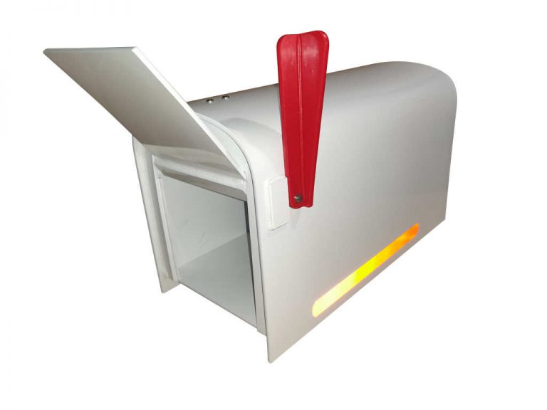 Rural Mailbox – White FREE SHIPPING – Dundalk Plastics Inc.